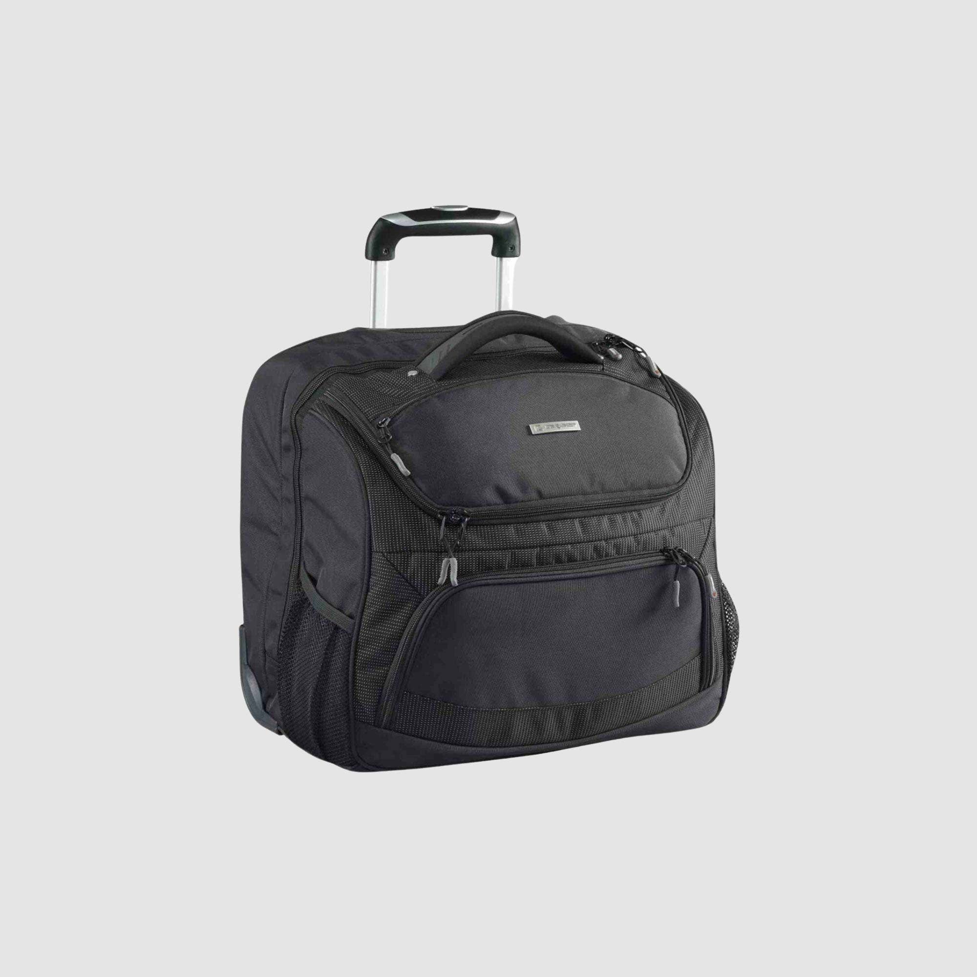Caribee Mobile Office Wheeled Bag Black | Rebel Sport