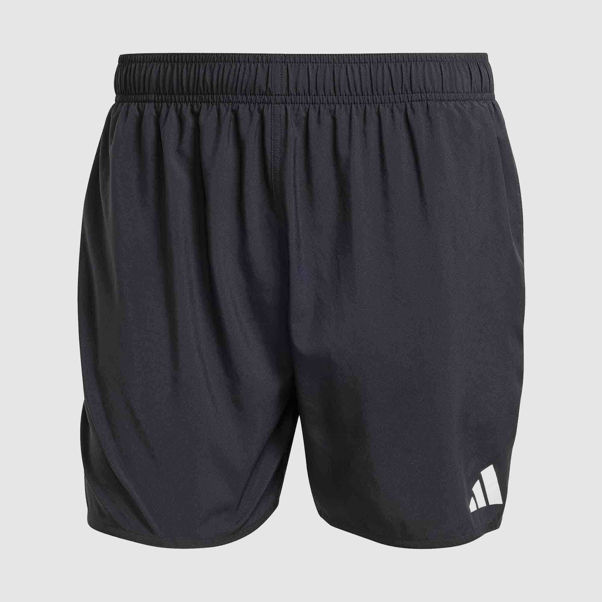 adidas Mens Primegreen Solid 3 Bars 5 inch Board Shorts | Rebel Sport