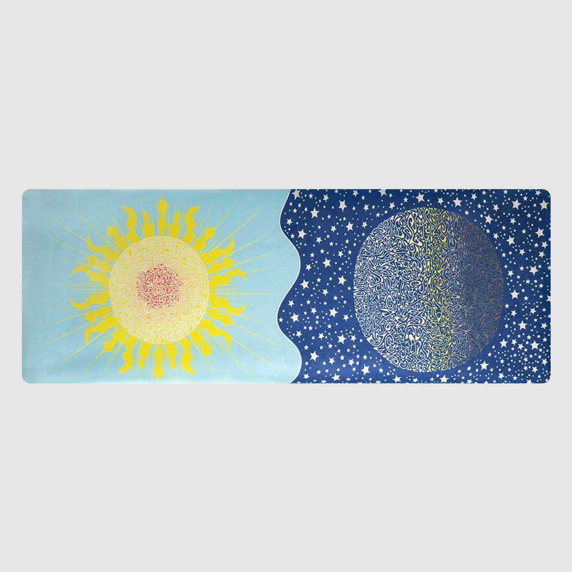 Centra Foldable Yoga Mat Sun & Moon 185x68cm | Rebel Sport